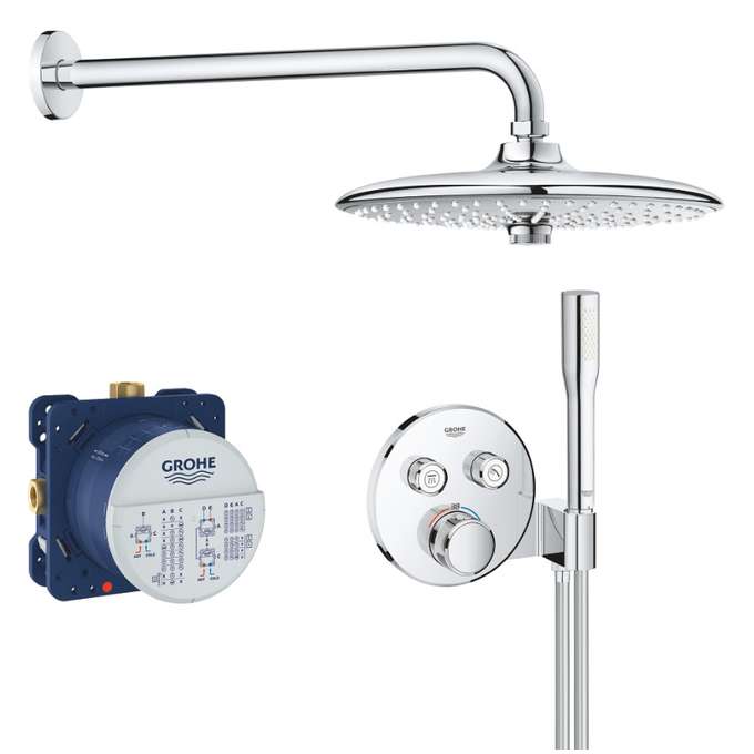 Grohtherm Smartcontrol Grohe zestaw natryskowy podtynkowy ...