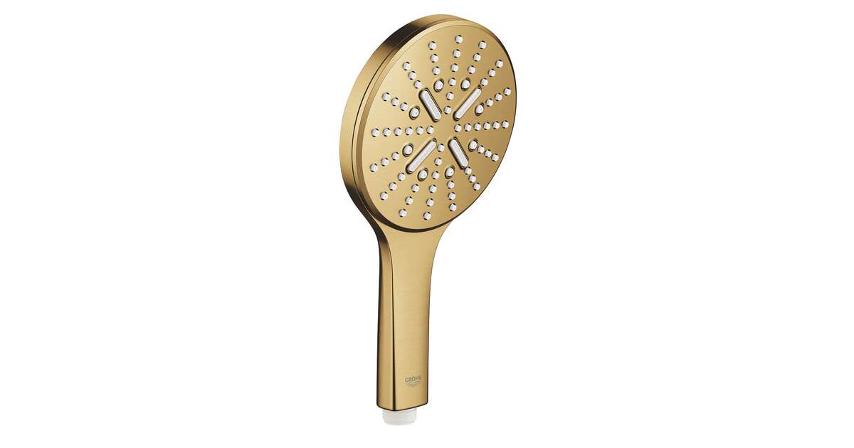 Grohe Rainshower Smartactive 130 prysznic ręczny 3 strumienie brushed ...