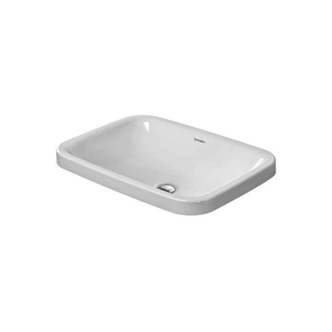 Umywalka wpuszczana w blat 60x43cm DuraStyle Duravit 0372600000 - sklep ...