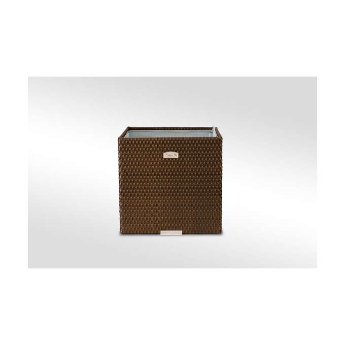 RattanArt Donica ogrodowa technorattanowa kwadratowa 46x46x46 kolor ...