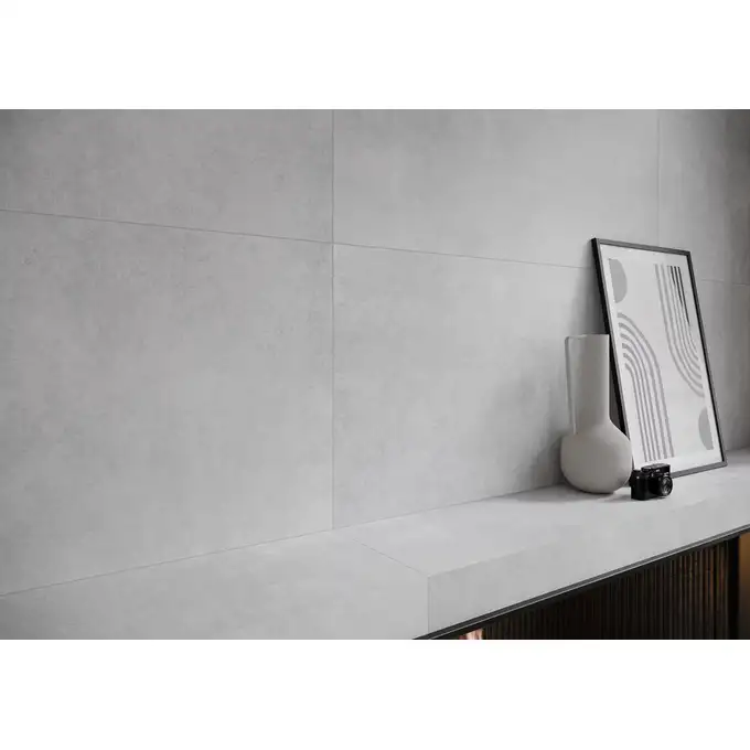 Paradyż Ennis U117 Light Grey Gres Szkl. rekt. półpoler 59,8X59,8 cm - płytka ścienna i ...