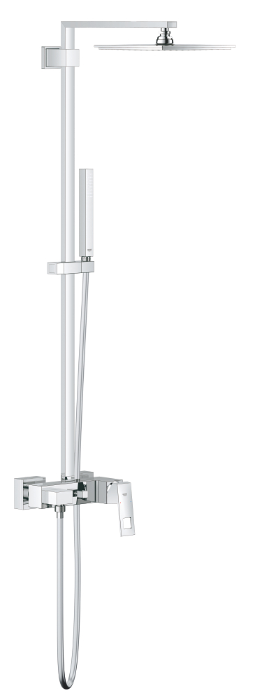 Phoria Cube Xxl System 230 - System Prysznicowy Z Jednouchwytową Baterią Ścienną 23147001 Grohe ...